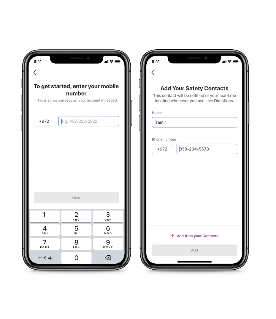 Safe Ride: Sharing Live Location with Contacts – Help Center