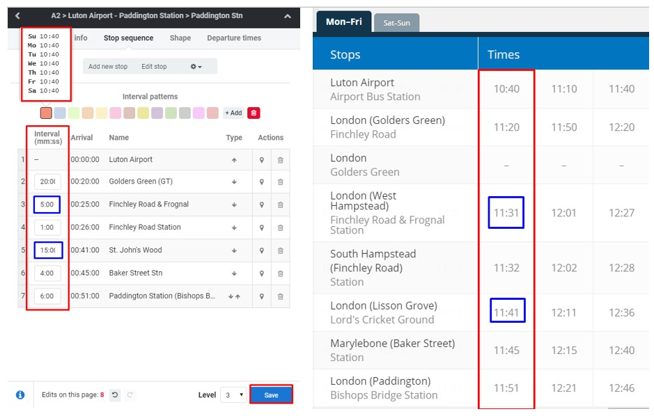 Interval Times – Help Center