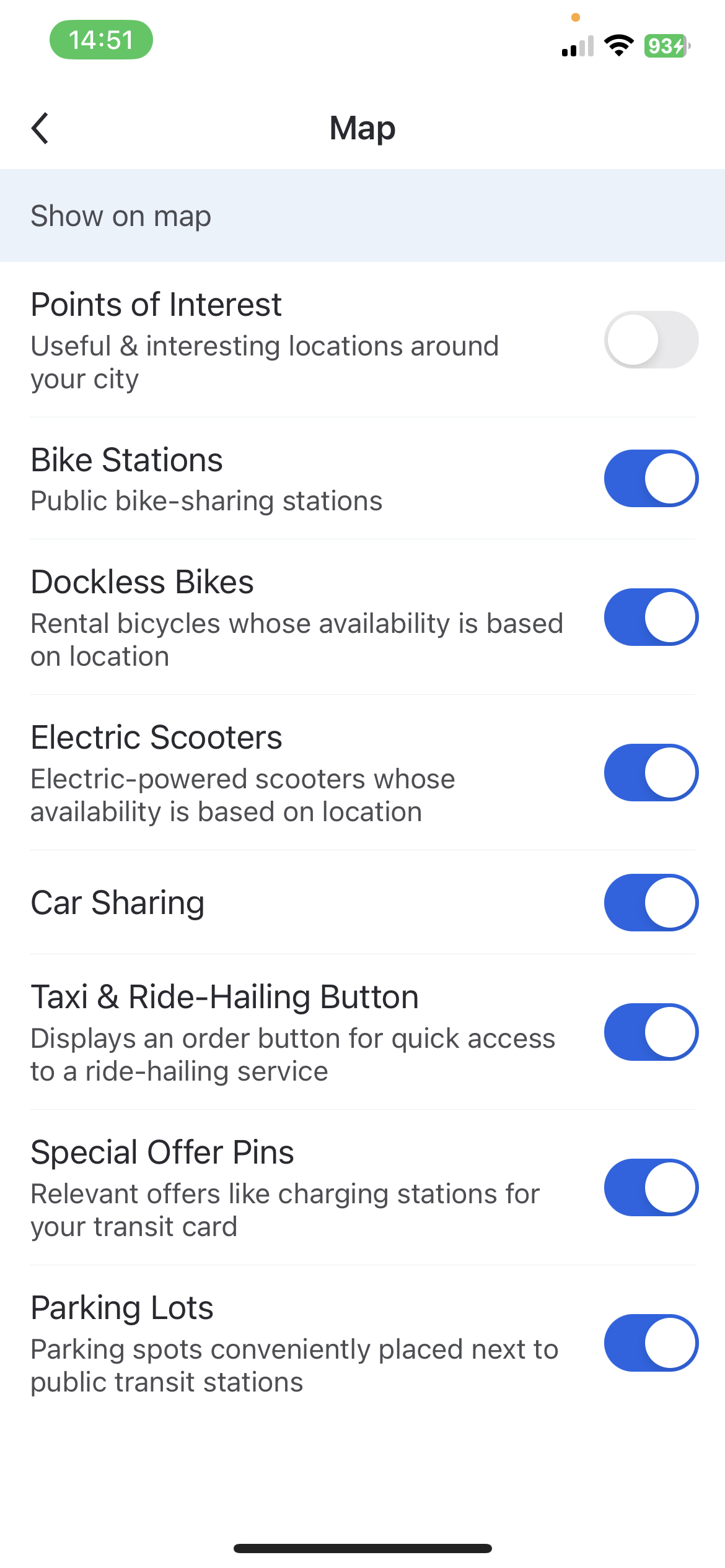 Map Settings – Help Center