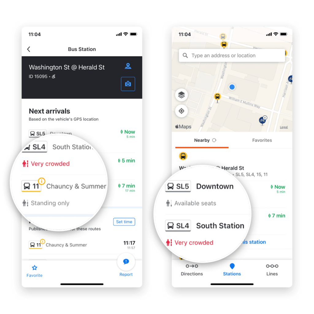Ver 5.63 - Real-time crowdedness information – Help Center