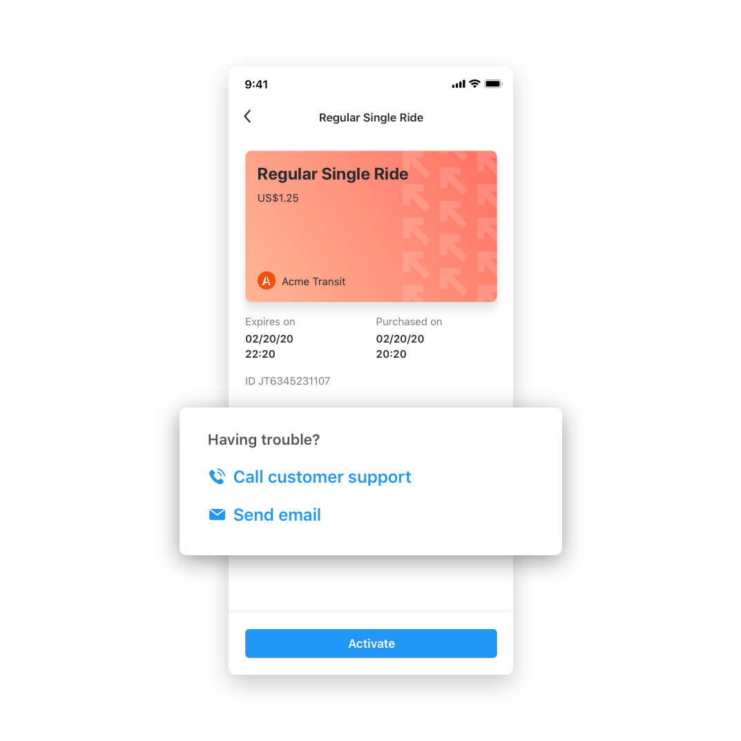 Purchasing Tickets with Moovit – Help Center